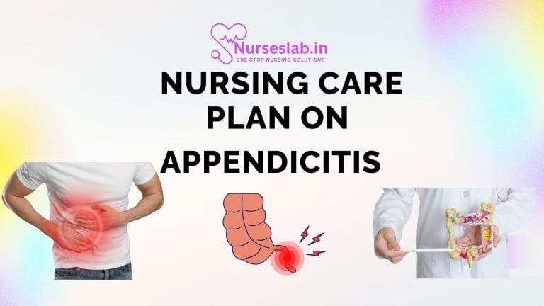 Nursing Care Plan on Appendicitis - Nurseslab