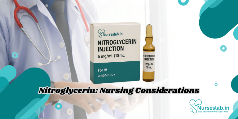 Nitroglycerin: Nursing Considerations, Interventions, and Health ...