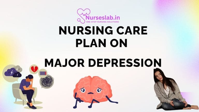 Nursing Care Plan on Major Depression - Nurseslab