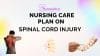 Nursing Care Plan on Spinal Cord Injury - Nurseslab