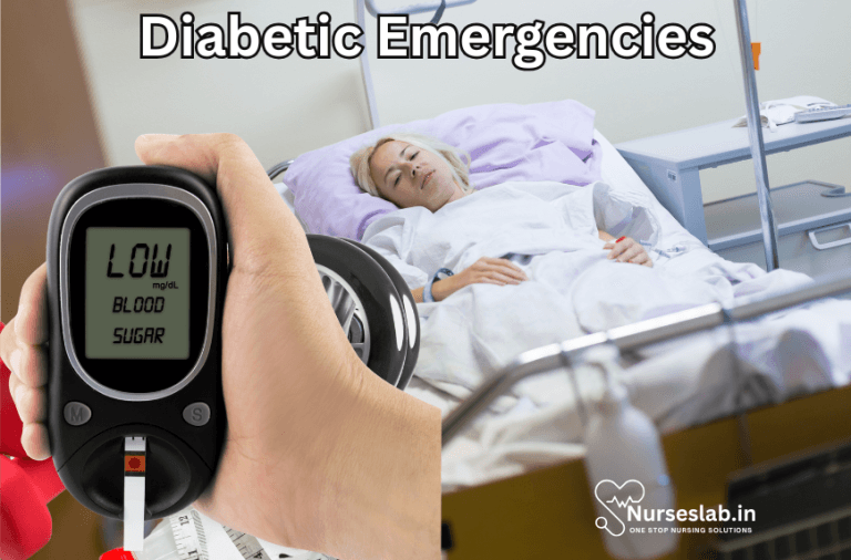 First Aid for Diabetic Emergencies - Nurseslab