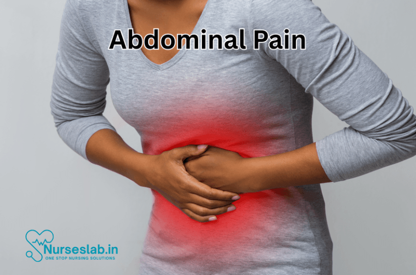 First aid for Abdominal Pain - Nurseslab