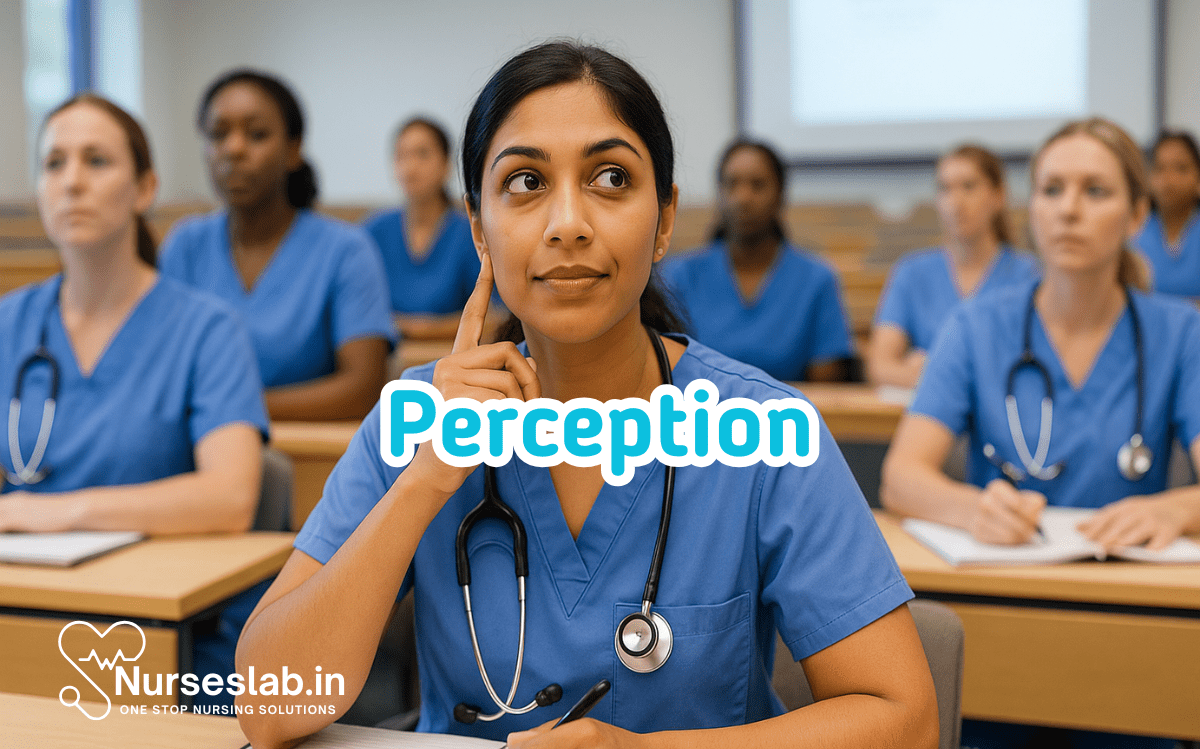 Perception: A Comprehensive Cognitive Process - Nurseslab
