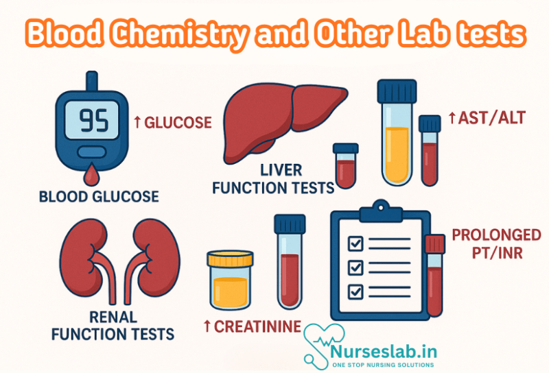 Pathology of Blood Chemistry and Other Lab tests - Nurseslab