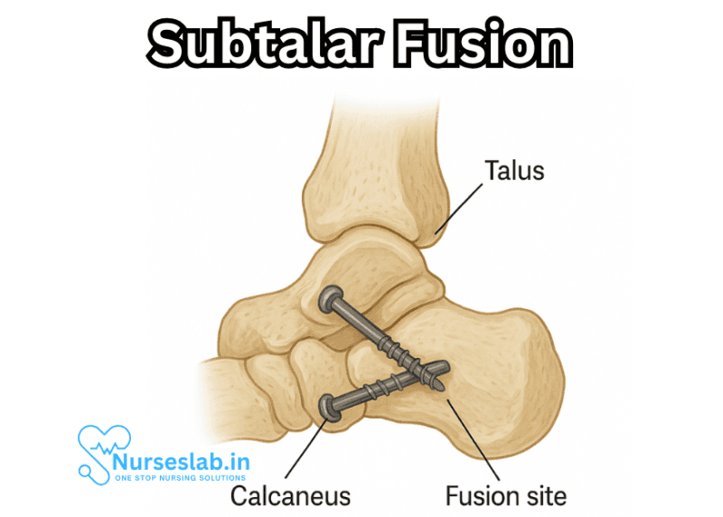 Subtalar Fusion: A Comprehensive Overview – Nurseslab